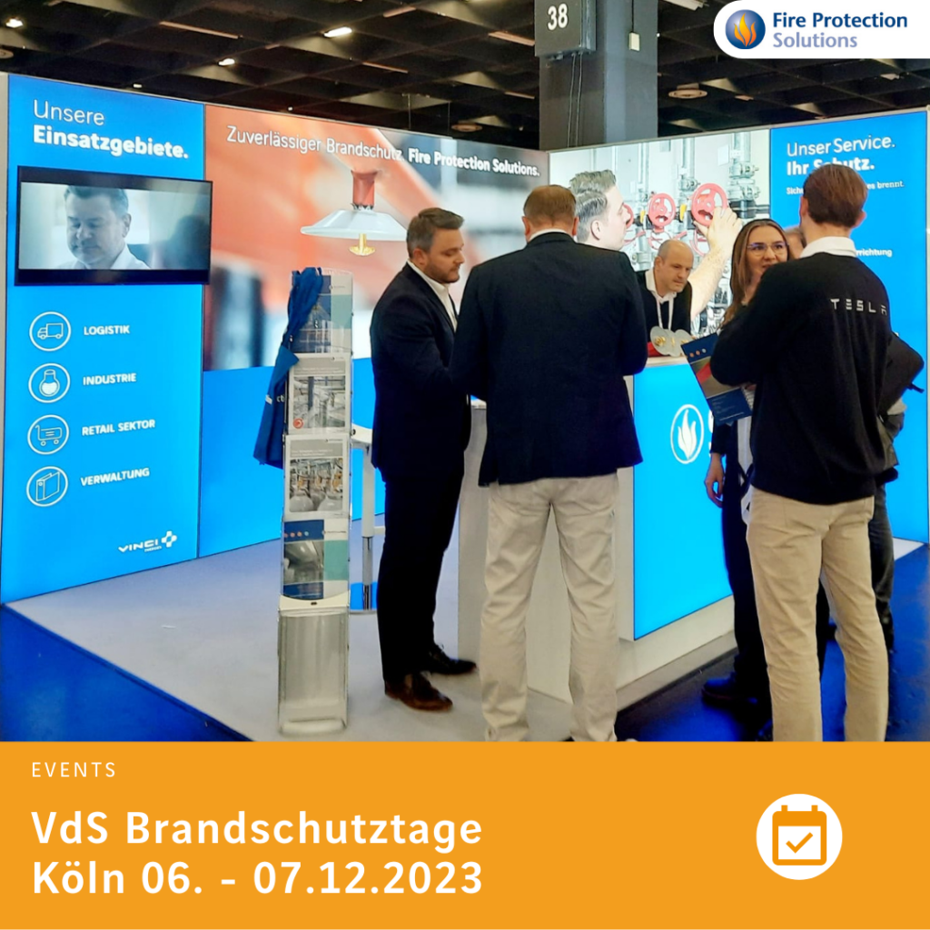 VdS-Brandschutztage in Köln am 06. und 07. Dezember 2023 - Fire Protection Solutions ...