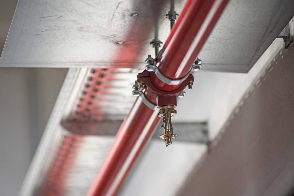 ESFR sprinkler system - Early Suppression Fast Response